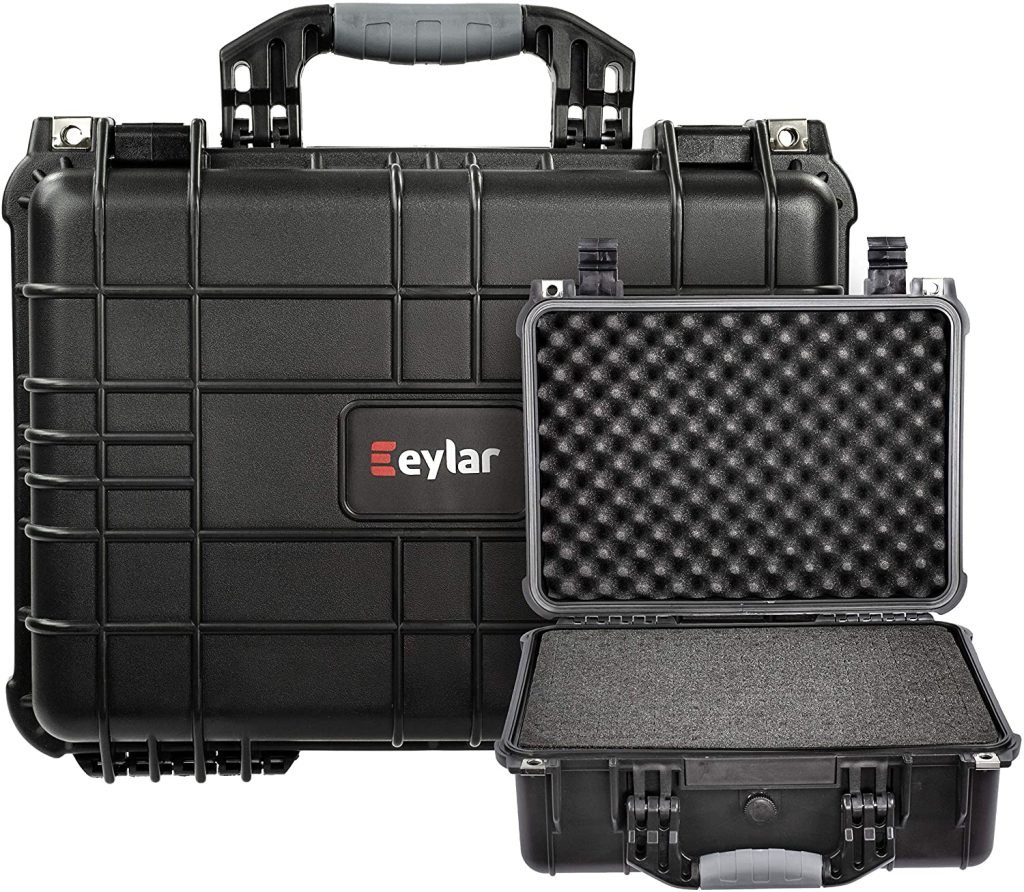 Eylar Small 10.62" Deep Gear, Equipment, Hard Camera Case with Custom ...