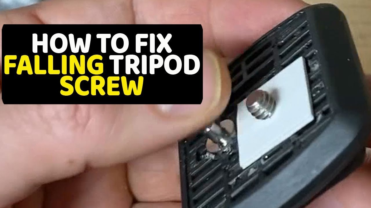How To Fix A Tripod Screw: Quick And Easy Steps - Camera Recaps