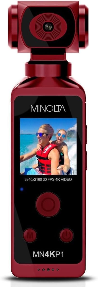 Minolta 4K Camcorder Review – Ultra HD Pocket Camera With WiFi & Wide ...